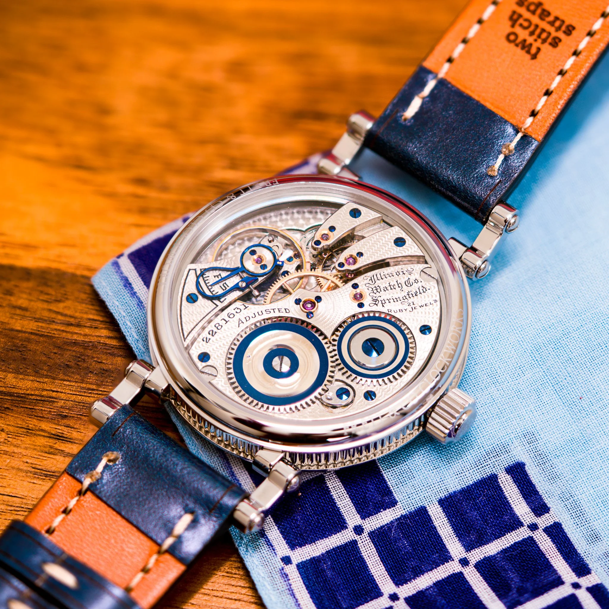 Illinois pocket watch conversion — Frett & Co Clockworks