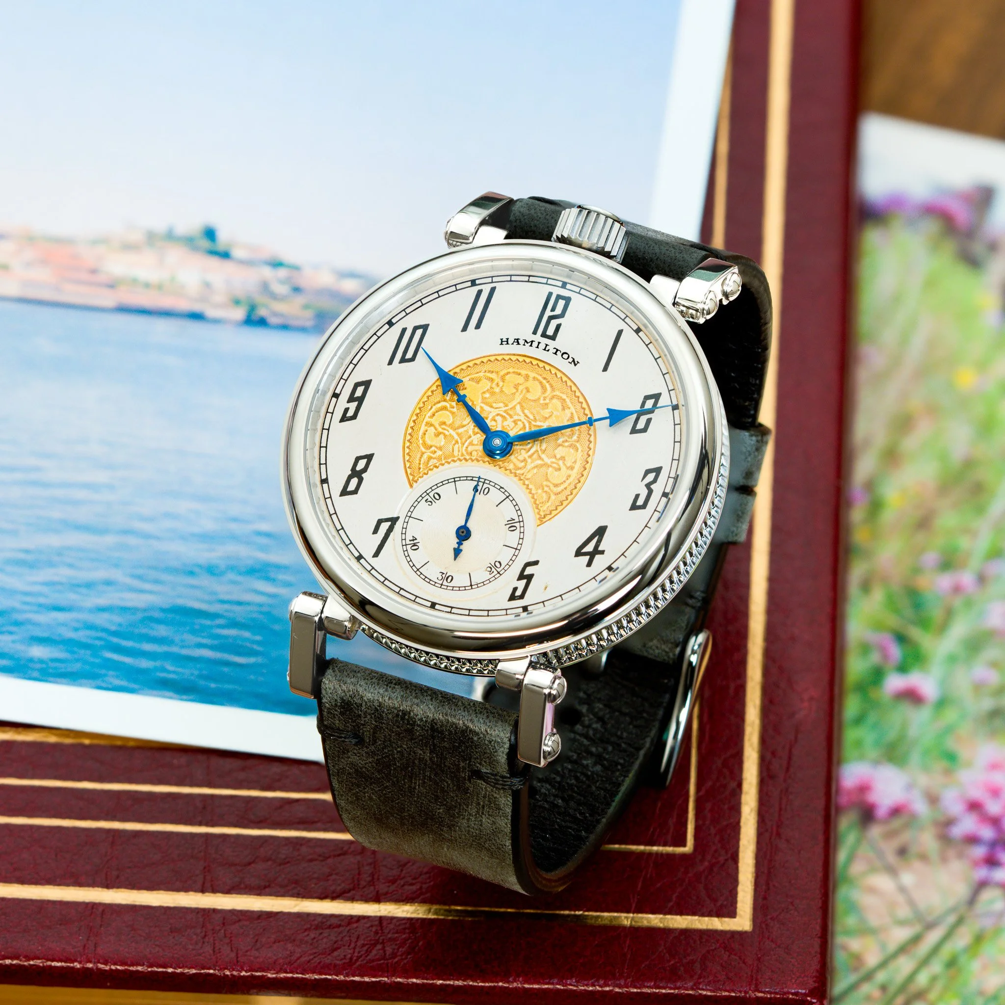 Hamilton pocket watch conversion — Frett & Co Clockworks