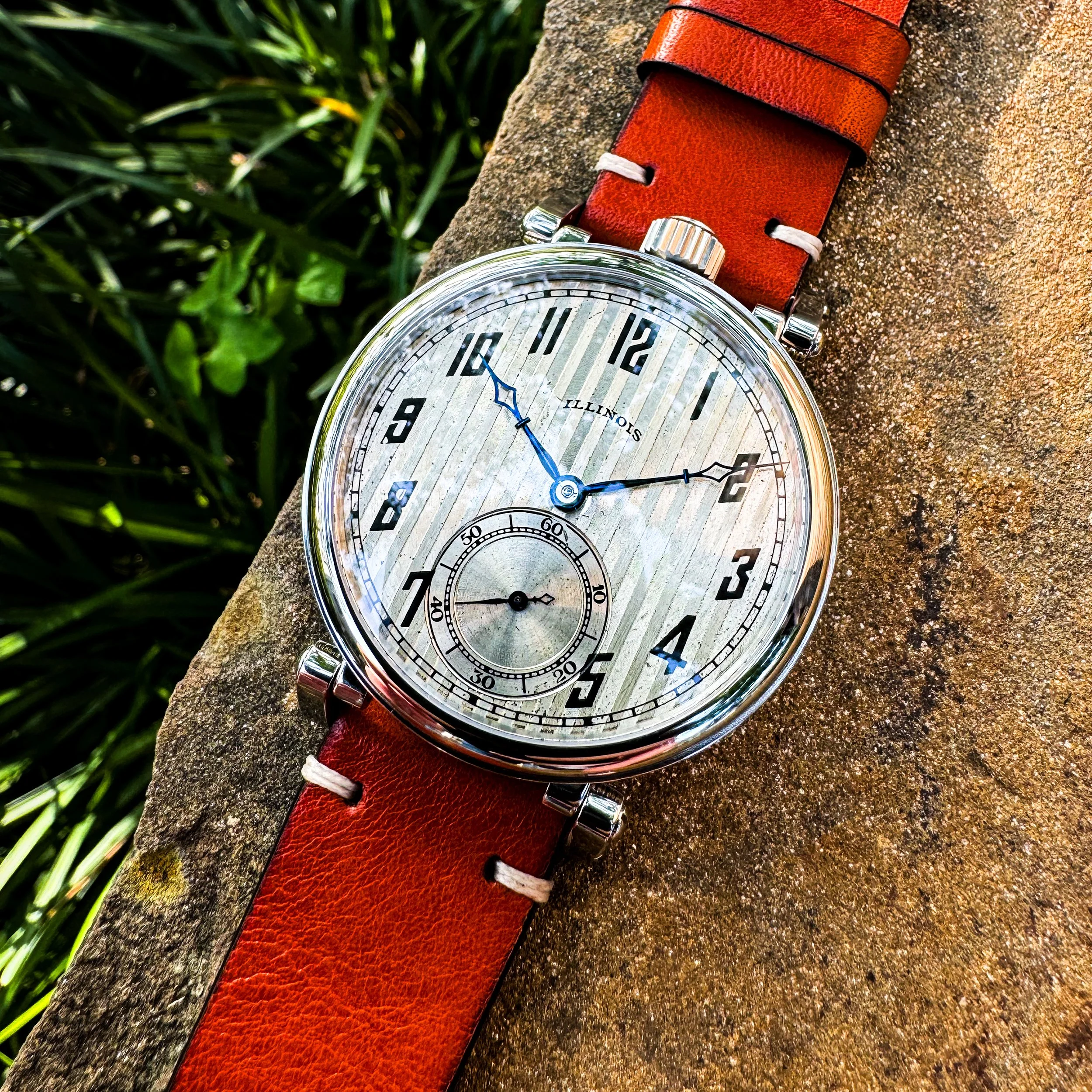 Illinois pocket watch conversion — Frett & Co Clockworks