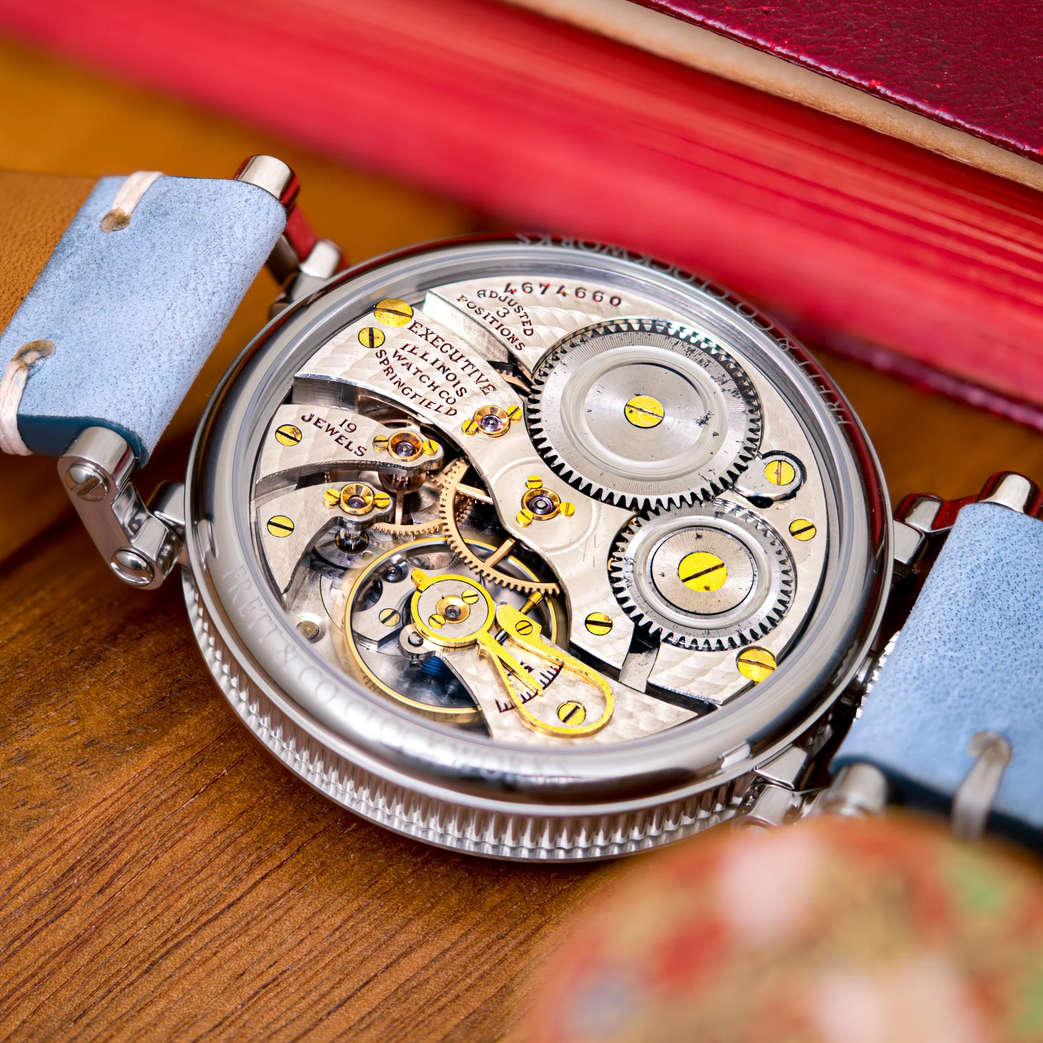 Illinois pocket watch conversion — Frett & Co Clockworks