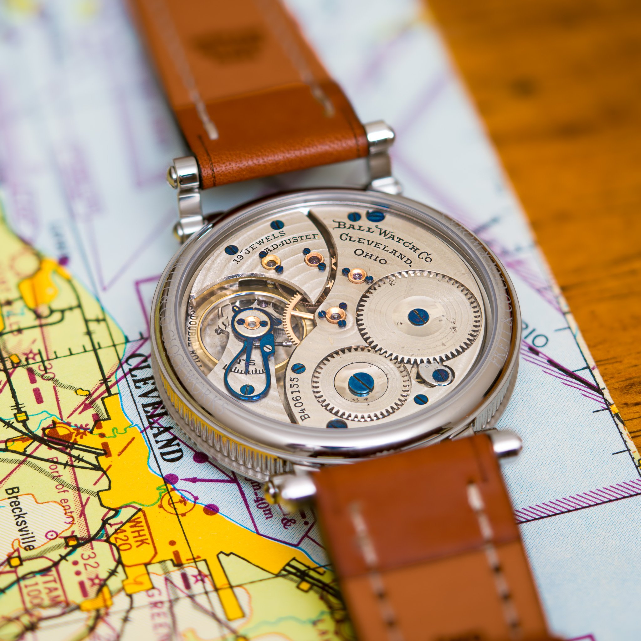 Ball pocket watch conversion — Frett & Co Clockworks