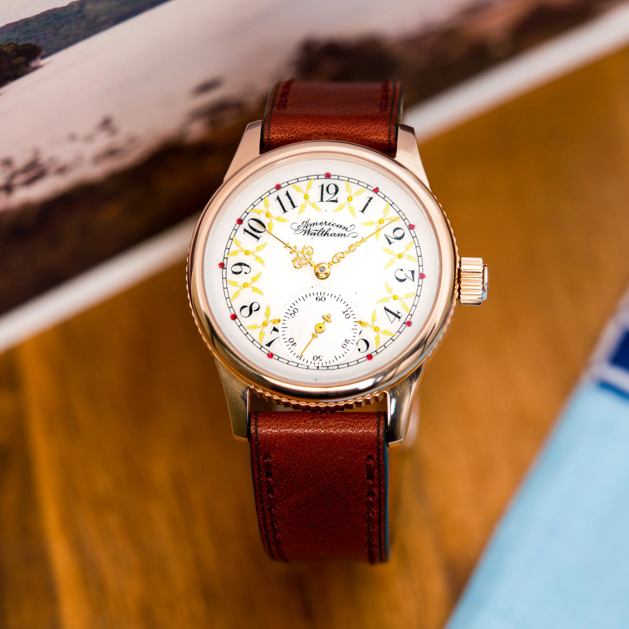 Waltham pocket watch conversion — Frett & Co Clockworks
