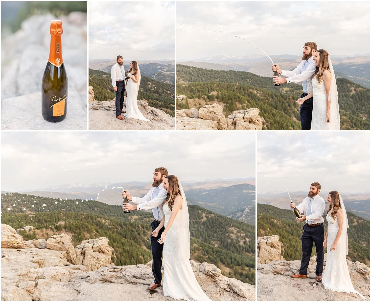 Sunrise Elopement at Lost Gulch Overlook, Colorado — Colorado Wedding ...