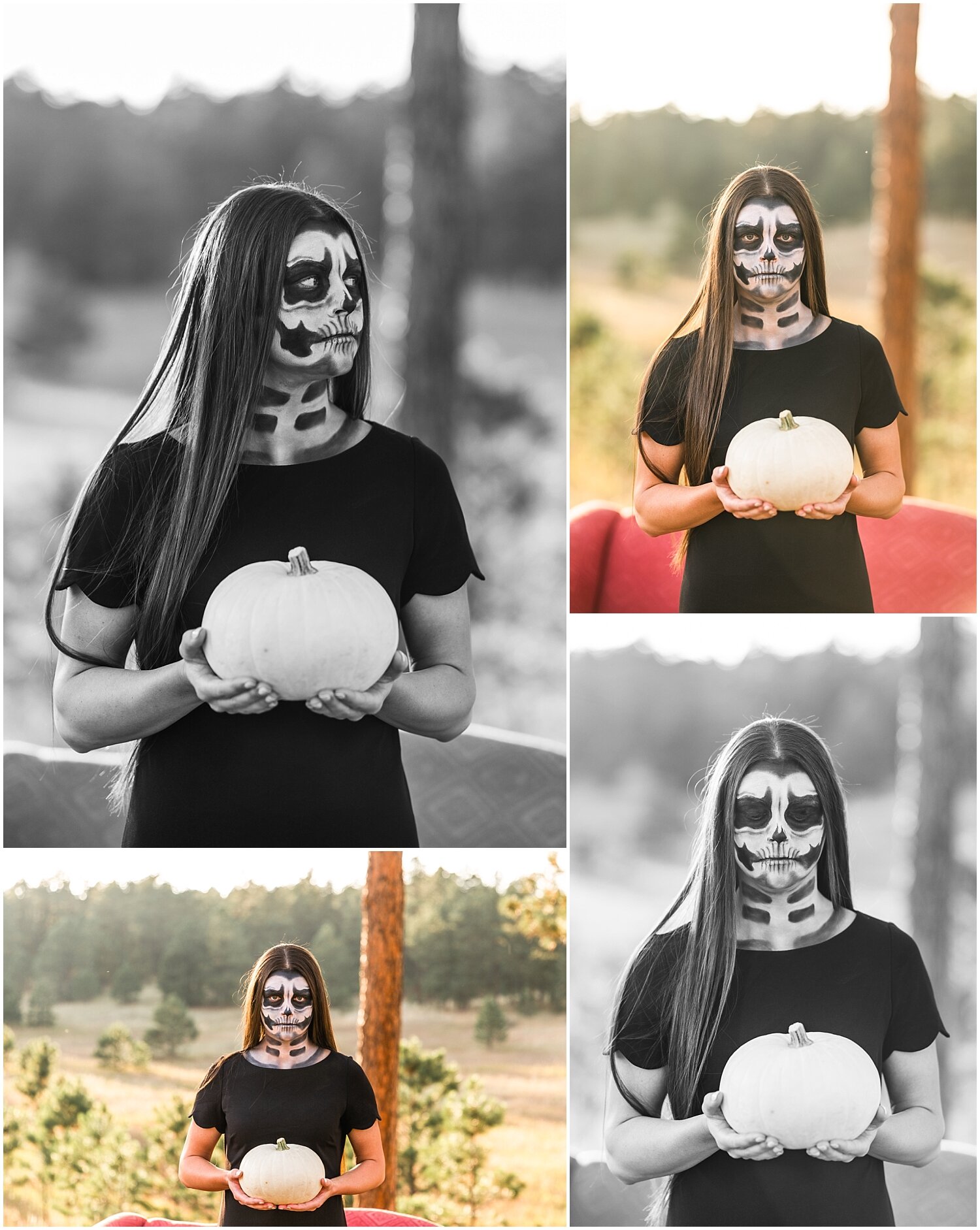 Spooky Halloween Couples Session in Elbert, Colorado — Colorado Wedding ...