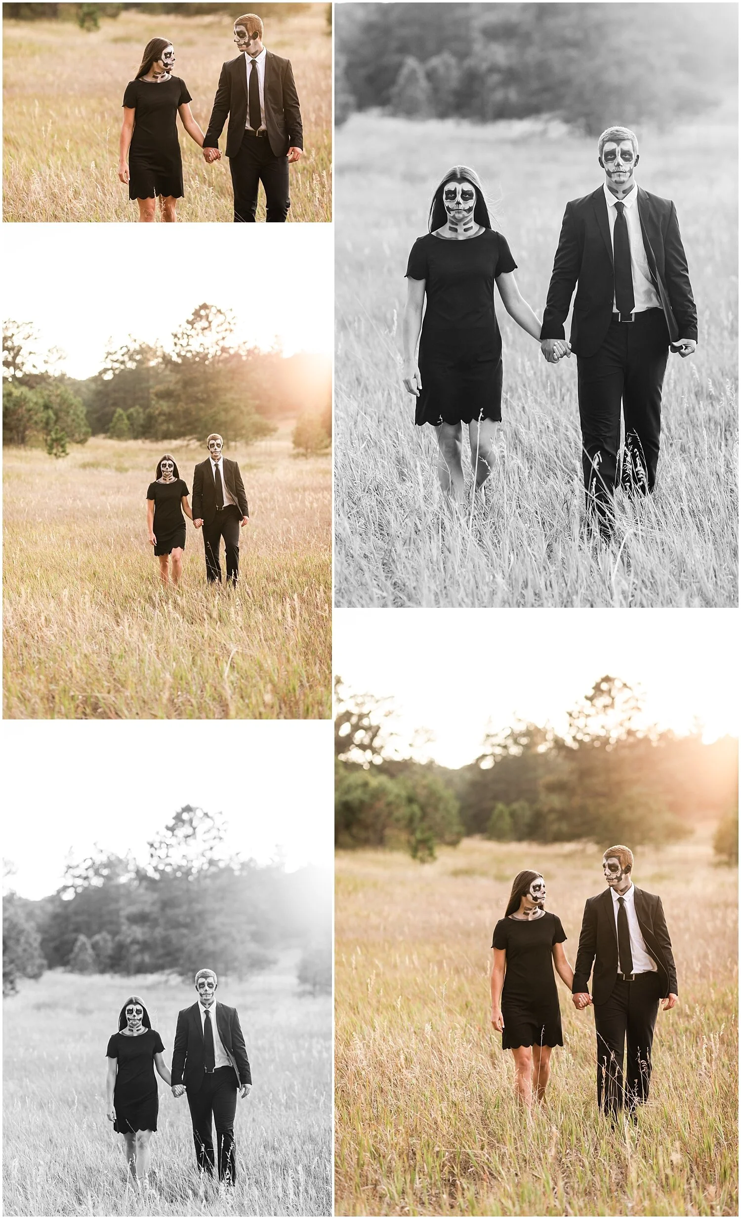 Spooky Halloween Couples Session in Elbert, Colorado — Colorado Wedding ...