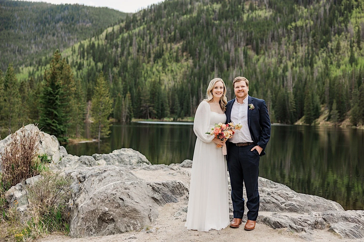Mountain Elopement in Leadville, Colorado | Kathleen and Scott ...