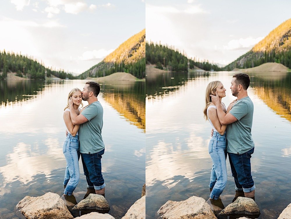 Engagement Photos in the Mountains of Georgetown, Colorado | Kayla and ...