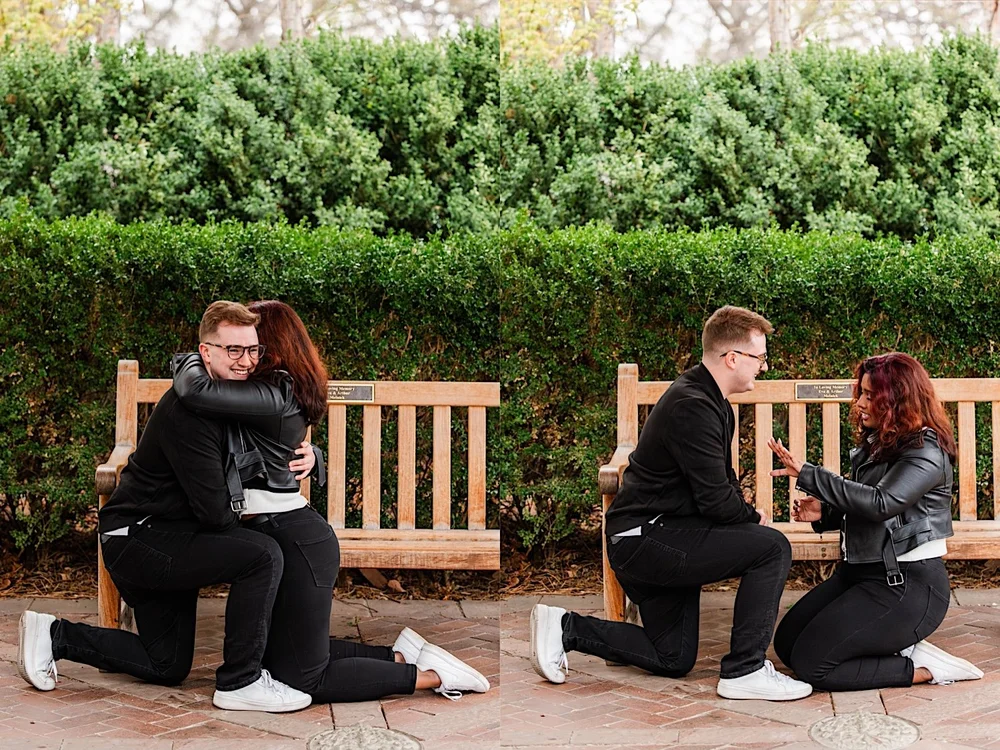 Surprise Proposal at the Denver Botanic Gardens | Karie and Tyson ...