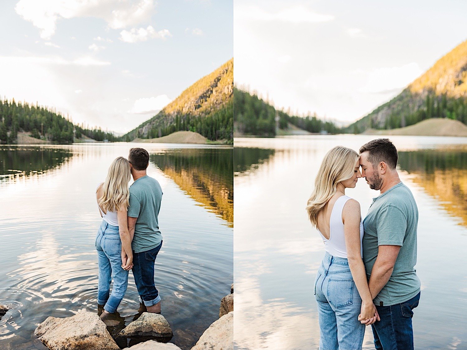Engagement Photos in the Mountains of Georgetown, Colorado | Kayla and ...
