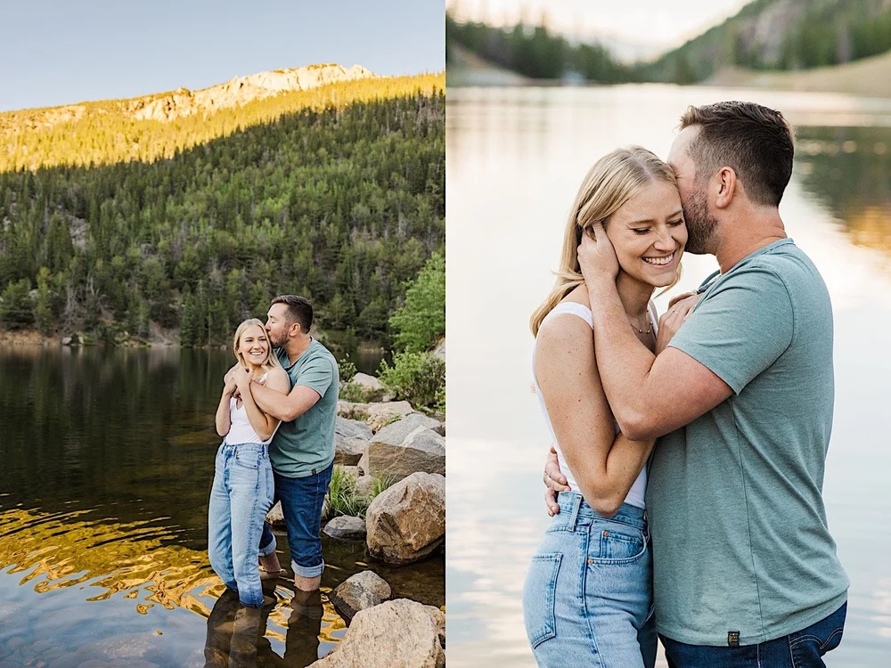 Engagement Photos in the Mountains of Georgetown, Colorado | Kayla and ...