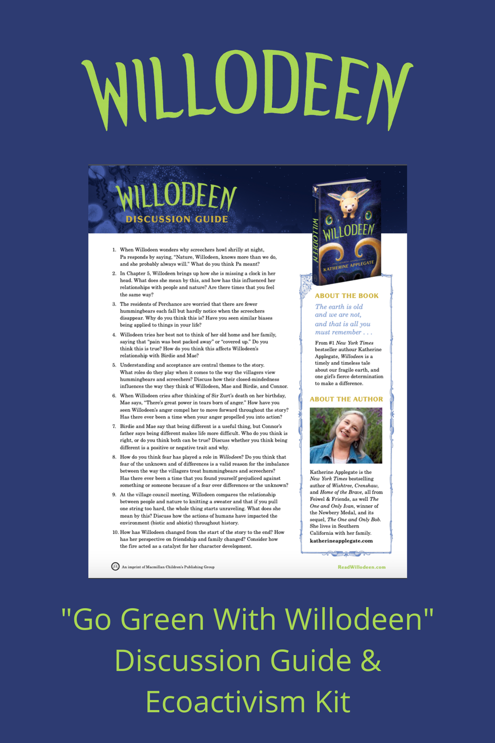 Educator Resources — Katherine Applegate