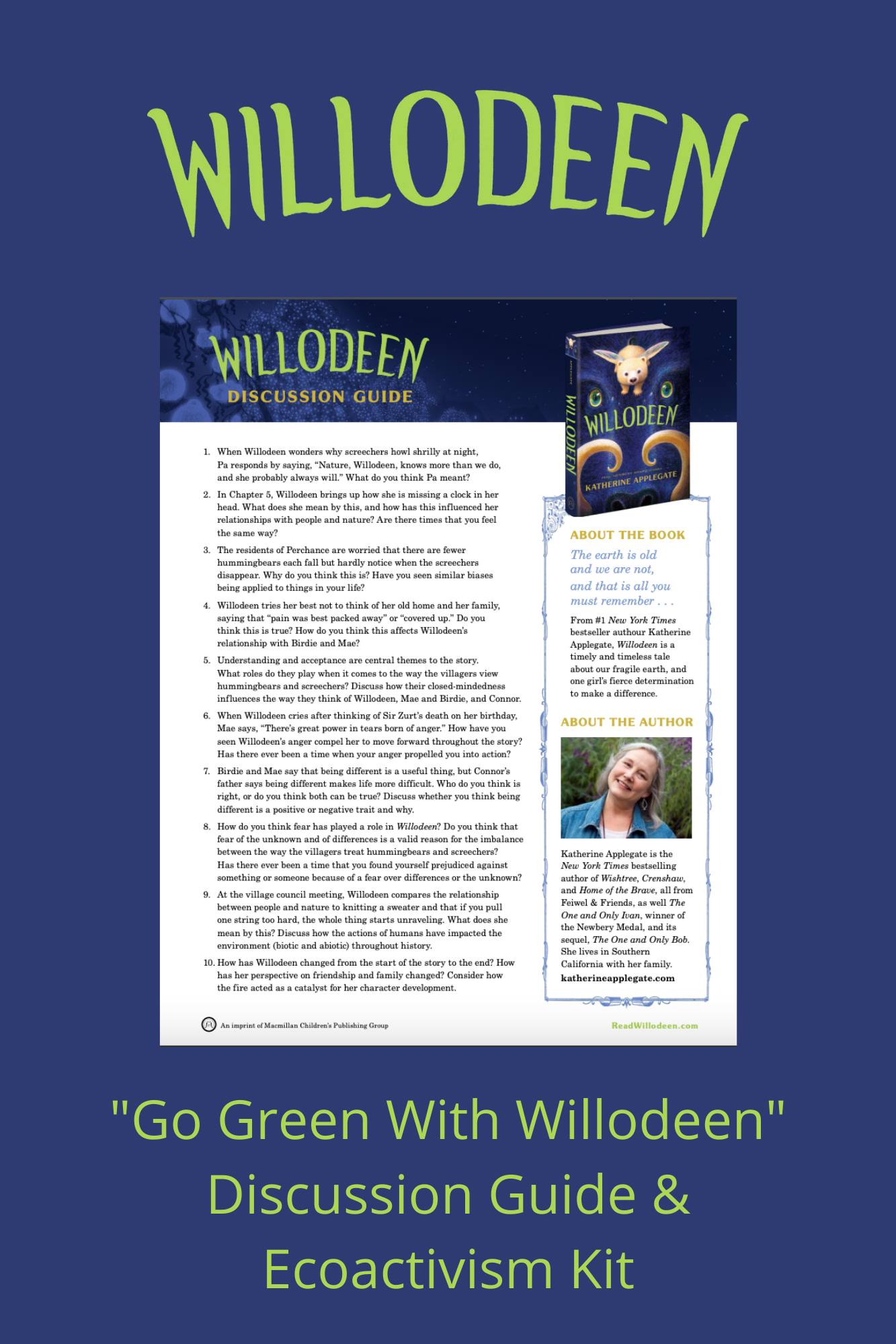 Educator Resources — Katherine Applegate