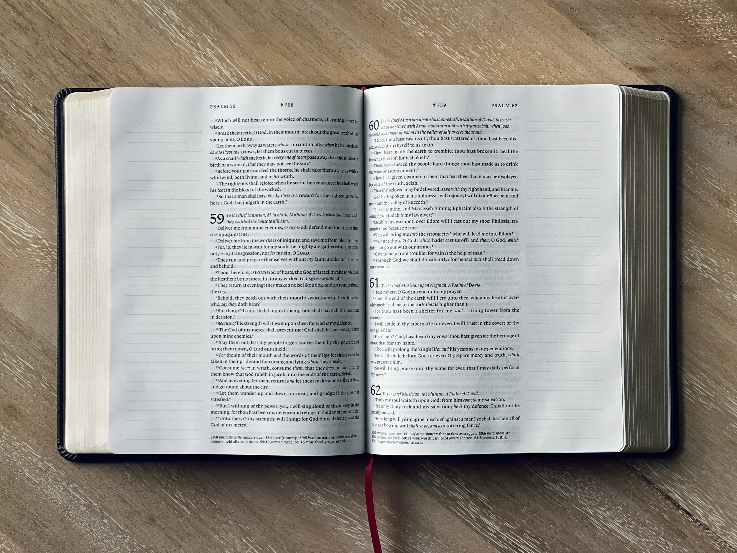 KJV Wide Margin Journaling Bible — Tim Wildsmith