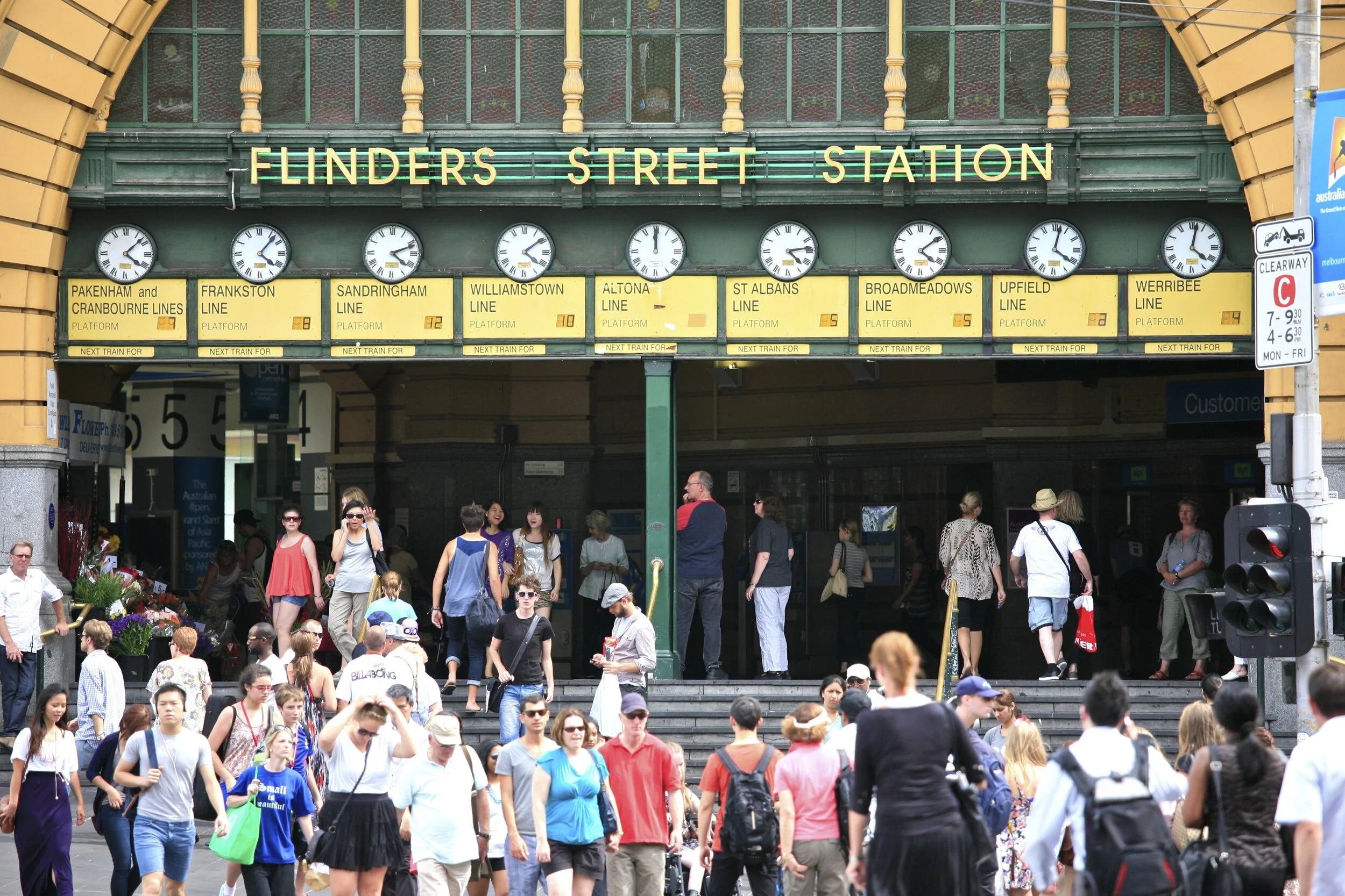 Flinders Street Station — Destination: History