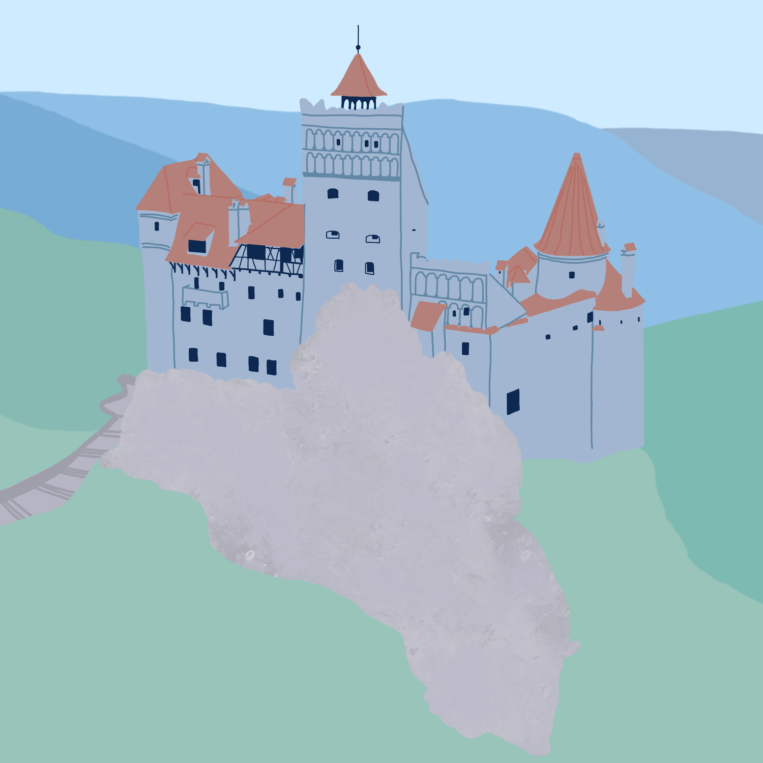 Bran Castle Floor Plan