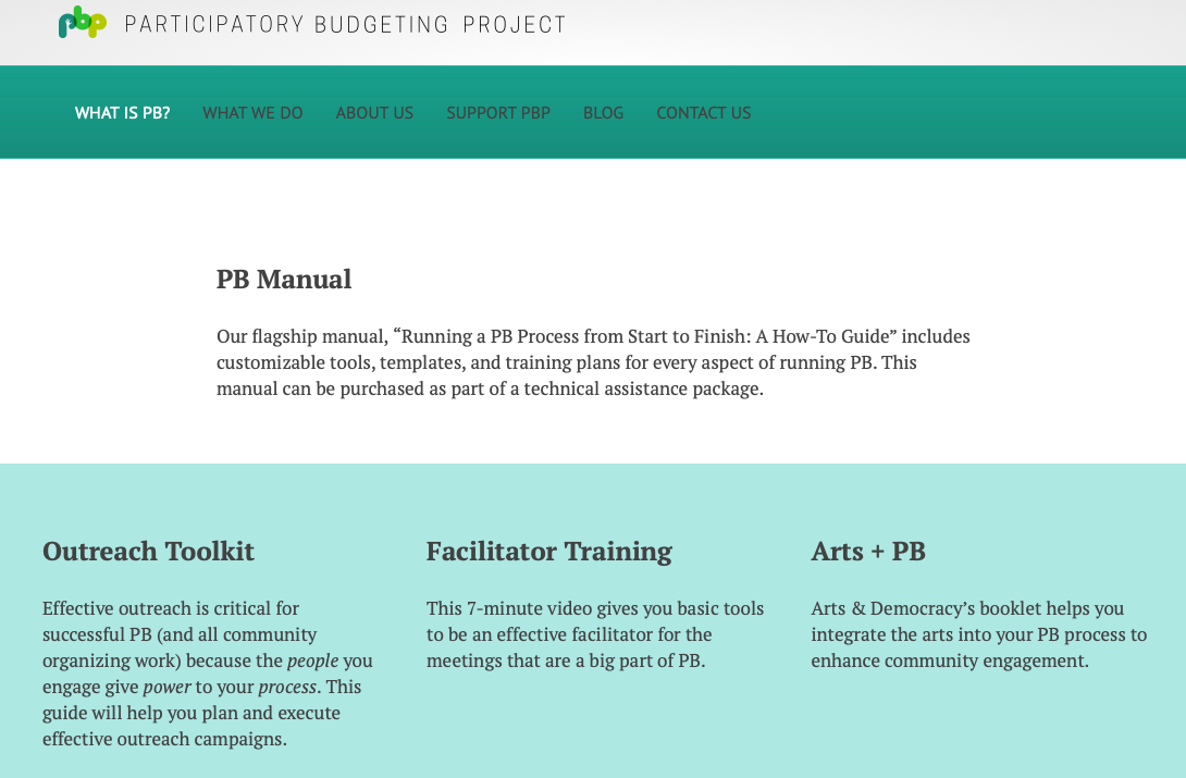 PB Outreach Toolkit — People Powered
