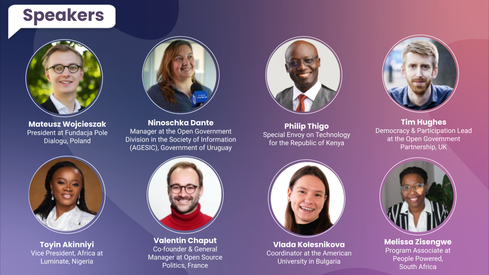 Learnings & innovations in digital democracy: Webinar highlights ...