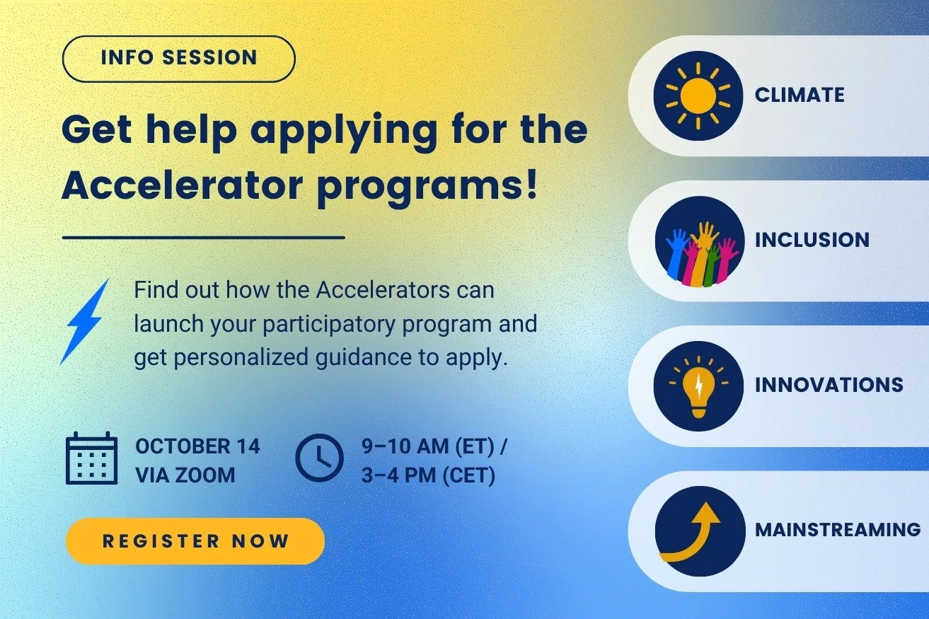 Info Session: Get help applying for the Accelerator programs! — People ...