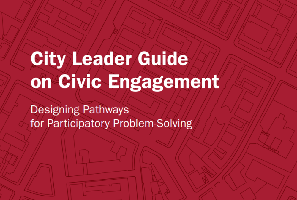 City leader guide on civic engagement — People Powered