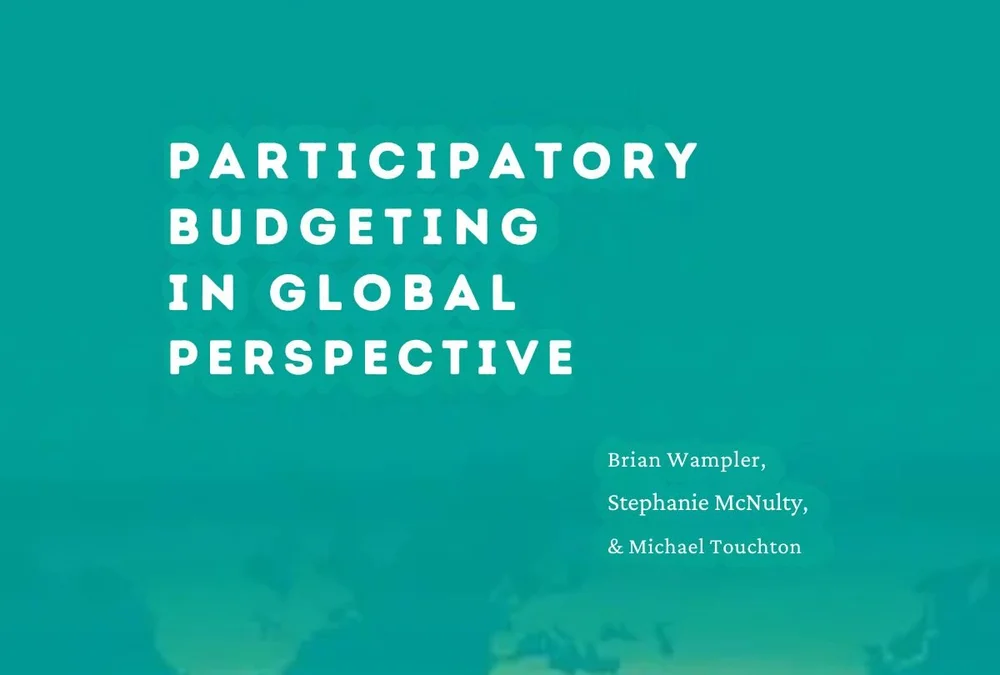Participatory budgeting in global perspective — People Powered