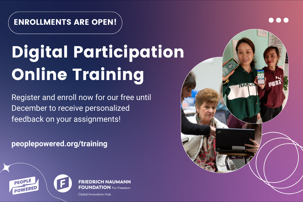 Enrollments open for the Digital Participation Online Training ...