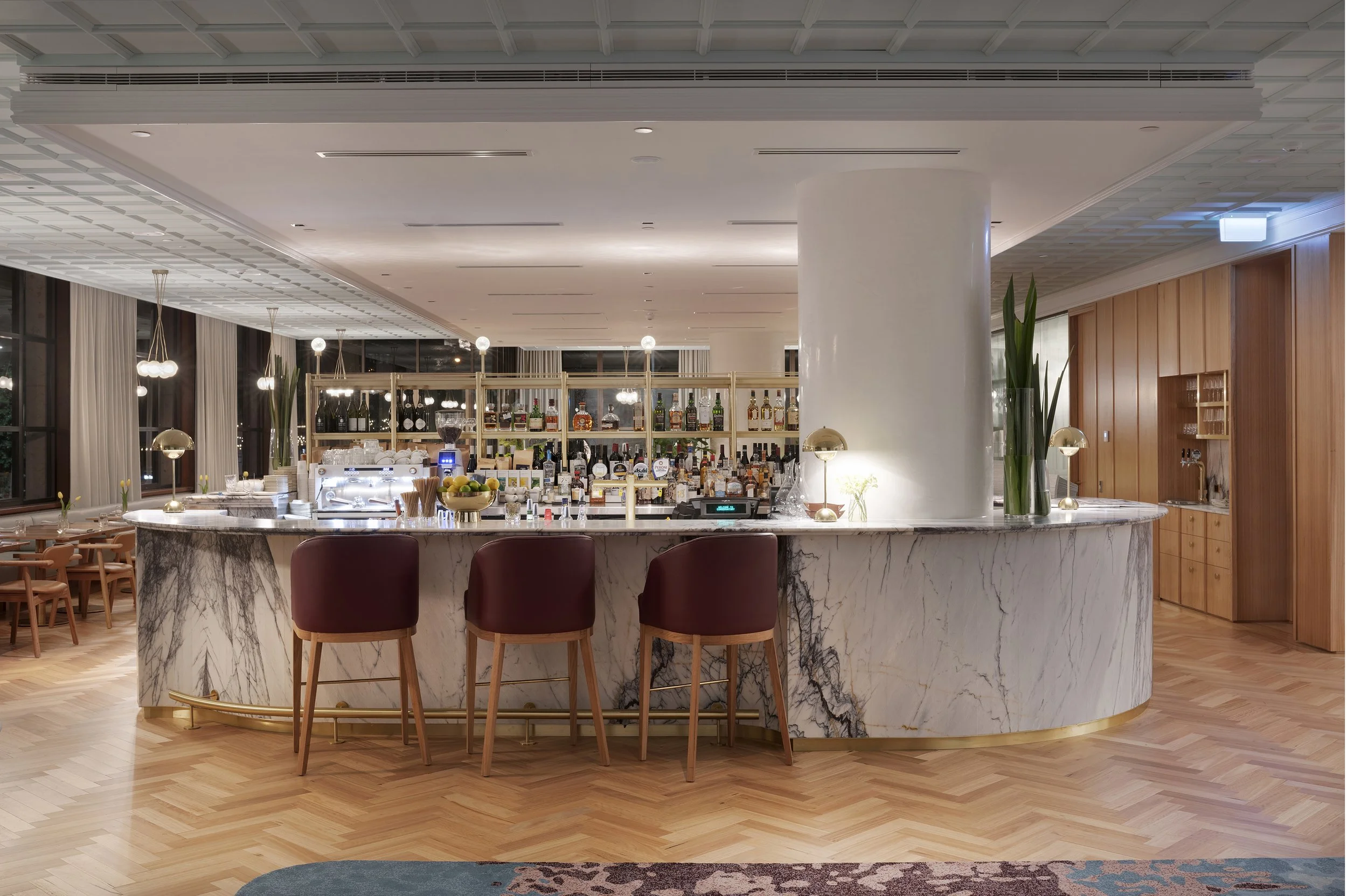 The Conservatory Tattersall's Club | Restaurant Interior Design ...