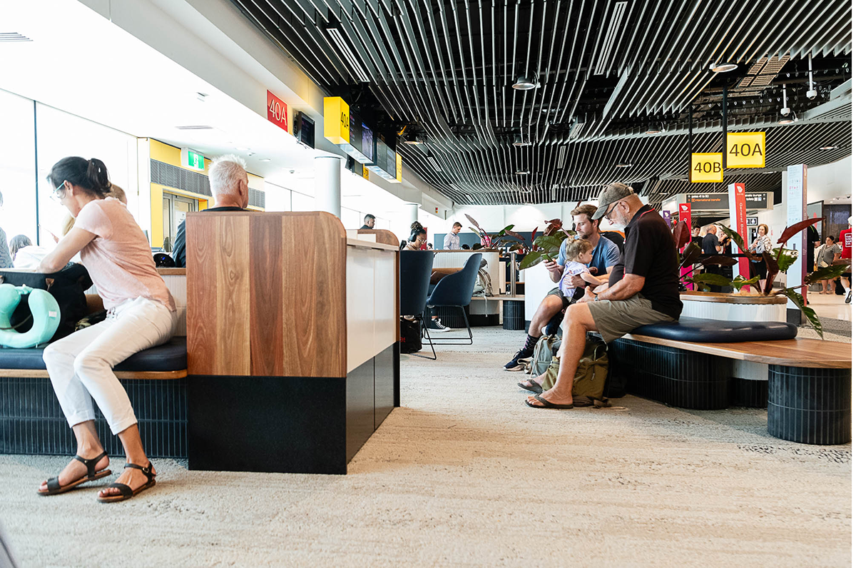 Brisbane Domestic Airport Southern Retail Upgrade — studiospillane ...