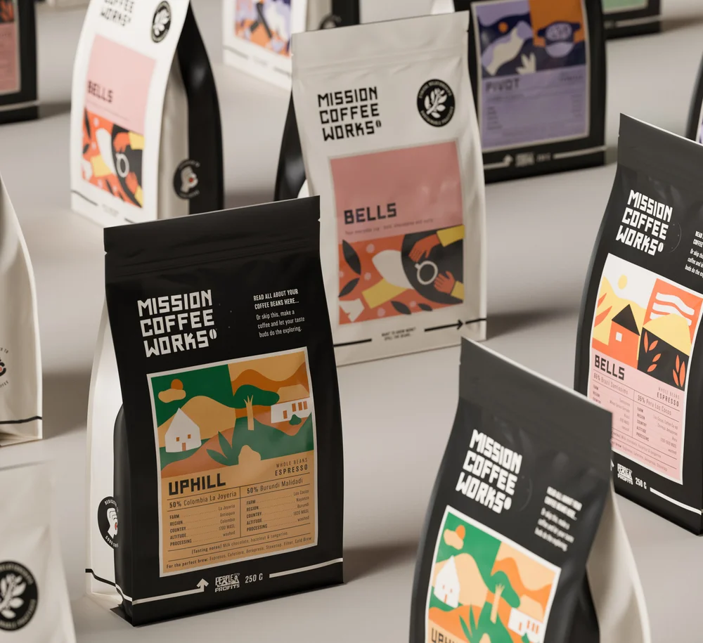 Mission Coffee Works — DESIGN IN COFFEE.