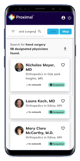 Proximal Health. Top Doctors. Extra Benefits. No Extra Cost.