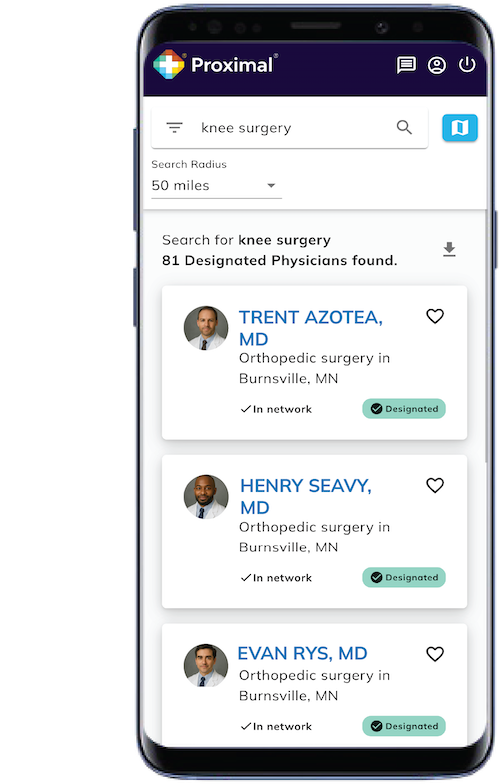Proximal Health. Top Doctors. Extra Benefits. No Extra Cost.
