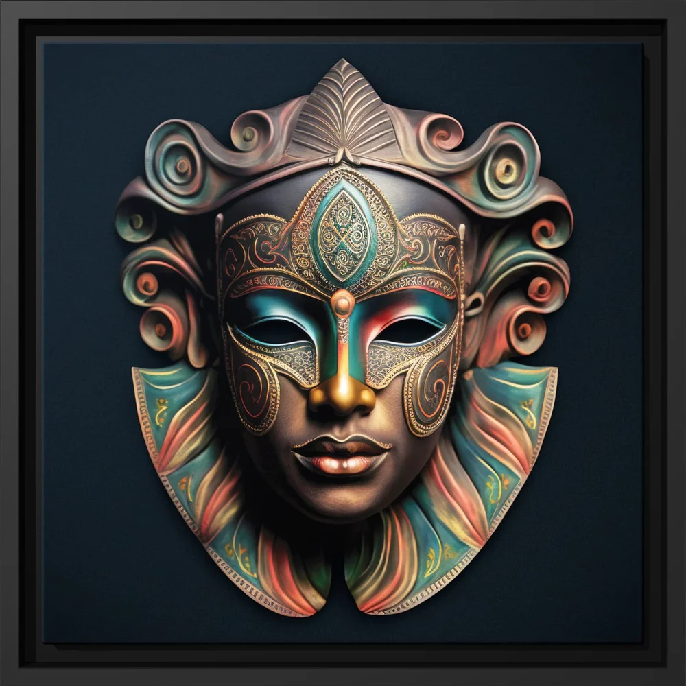 Masquerade Full Mask Paint Designs