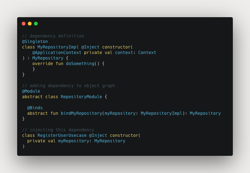Inject vs Provides vs Binds in Dagger and Hilt — Mobile Dev Notes