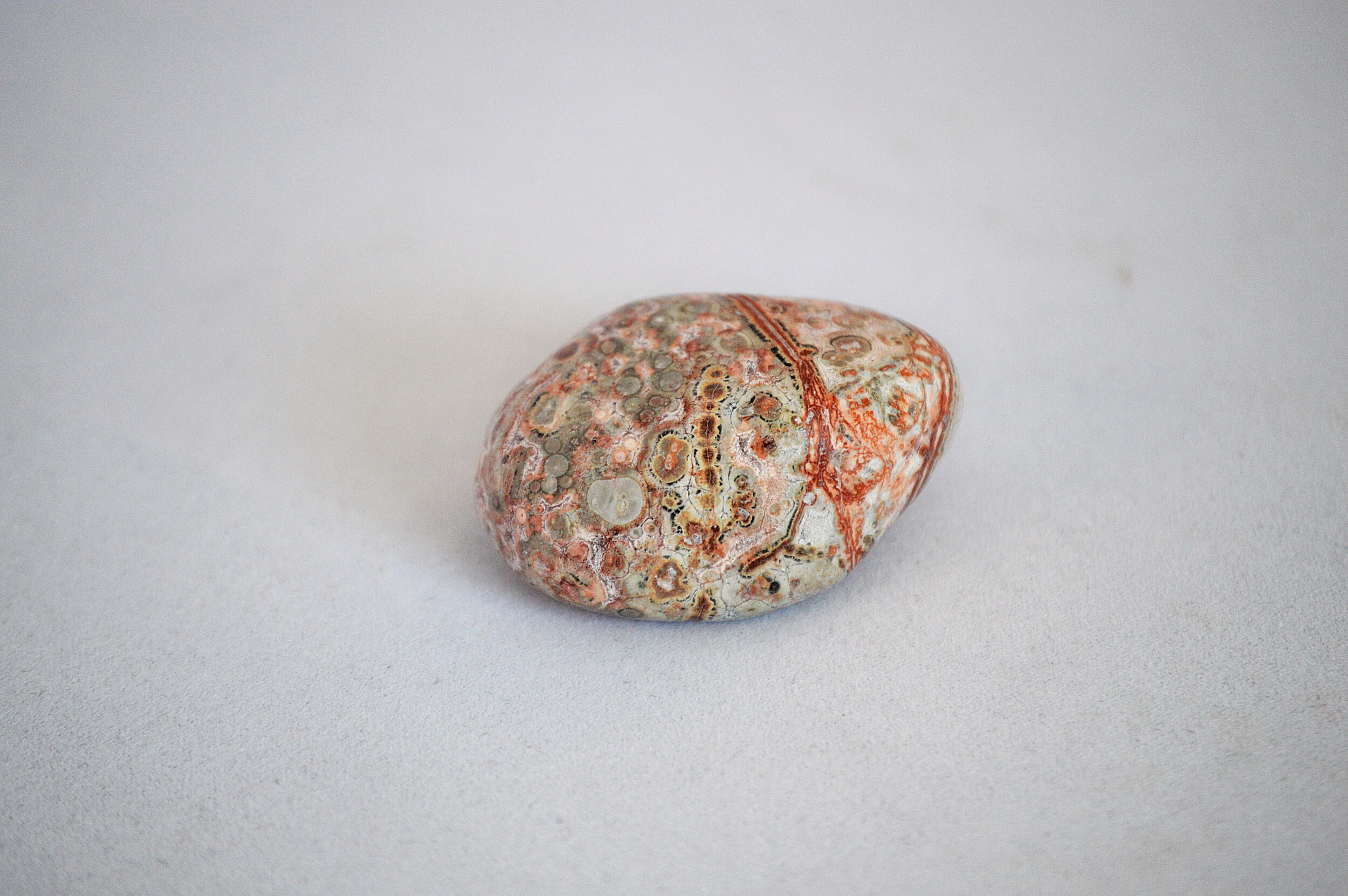 White Leopard Skin Jasper