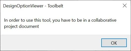 Revit Design Option View Isolator — The Toolbelt