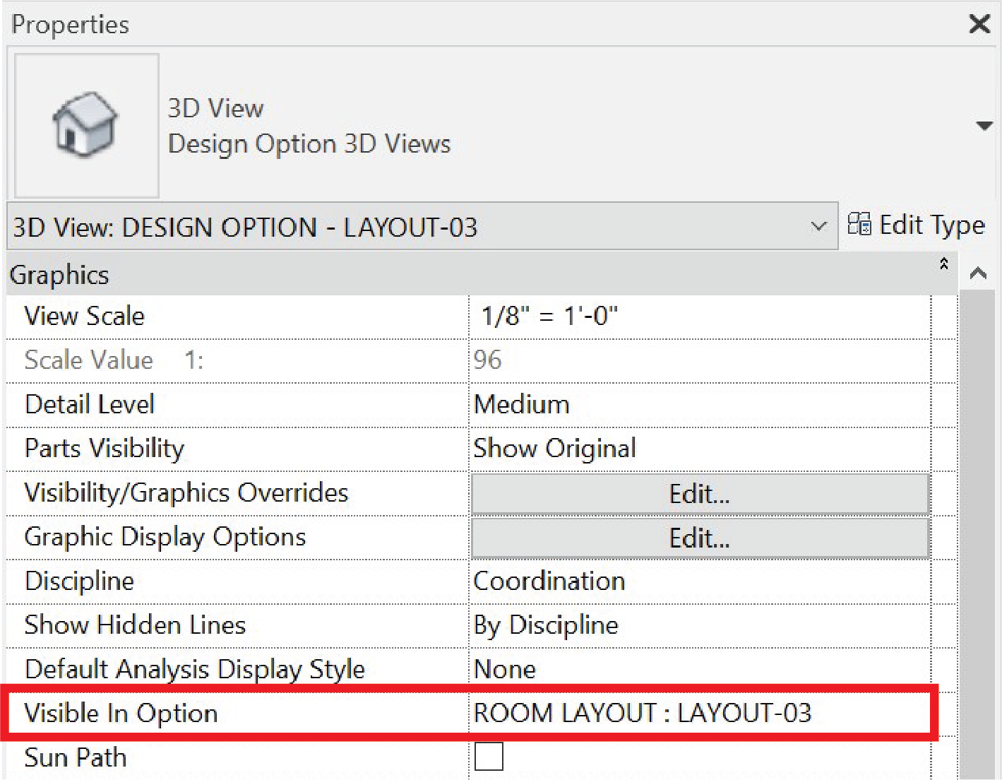 Revit Design Option View Isolator — The Toolbelt