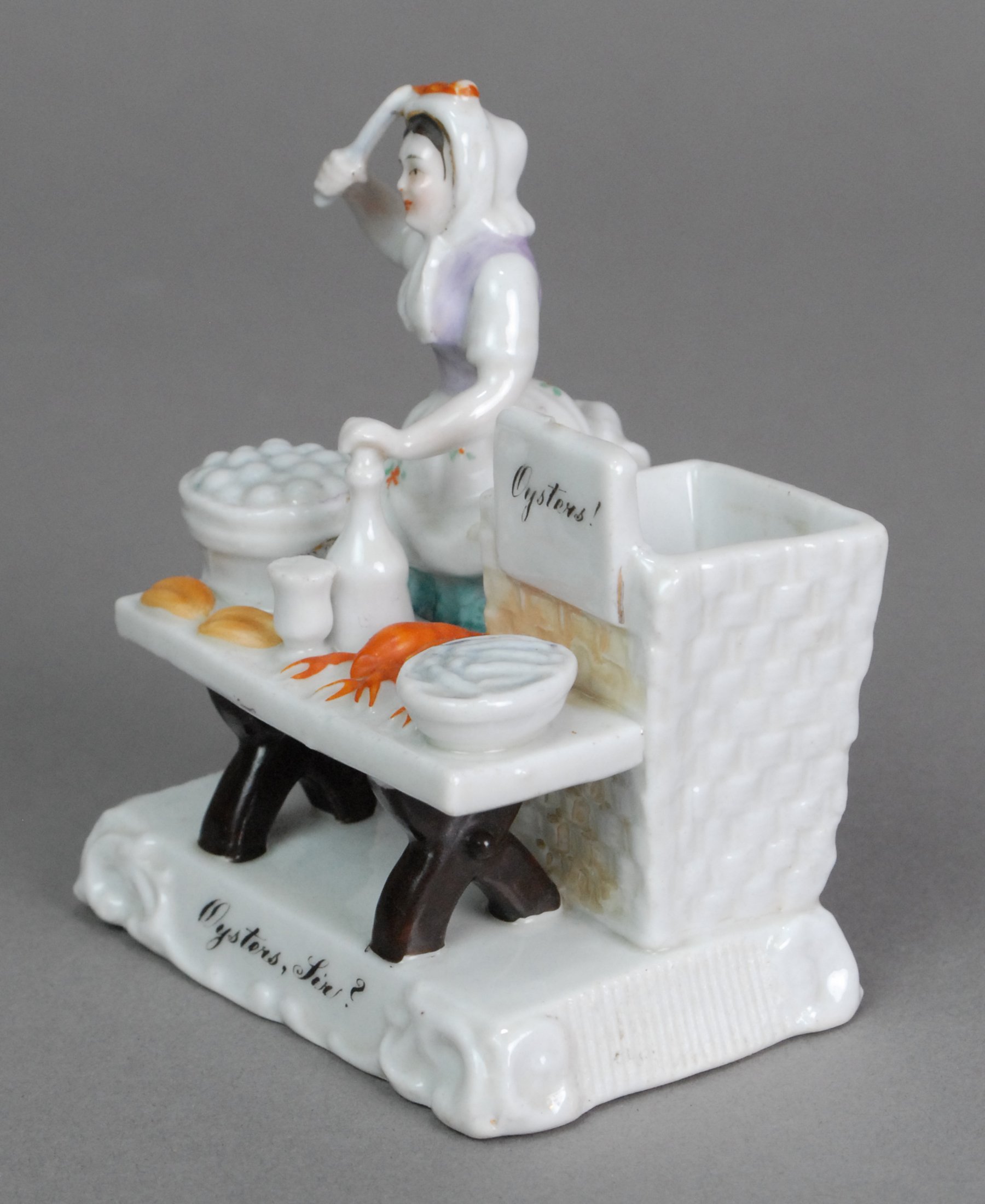 Victorian China Fairing - Fishmonger — Carmel Doll Shop