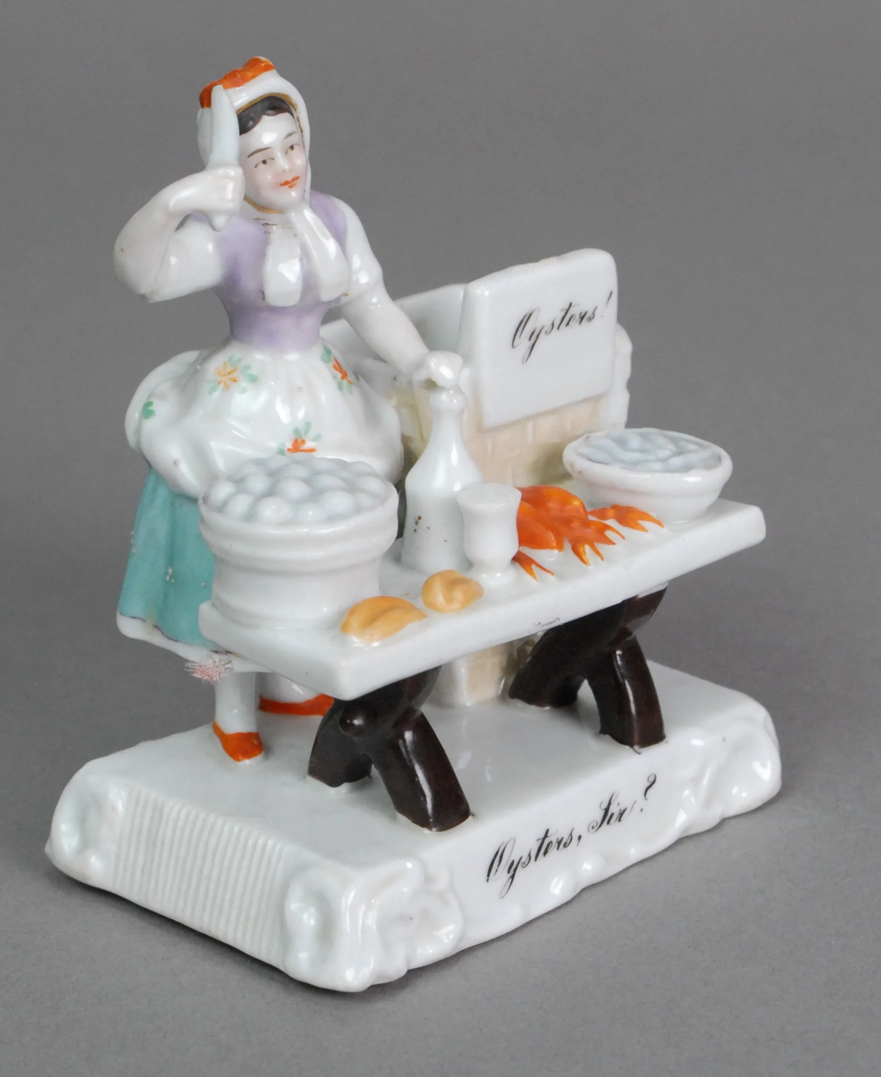 Victorian China Fairing - Fishmonger — Carmel Doll Shop