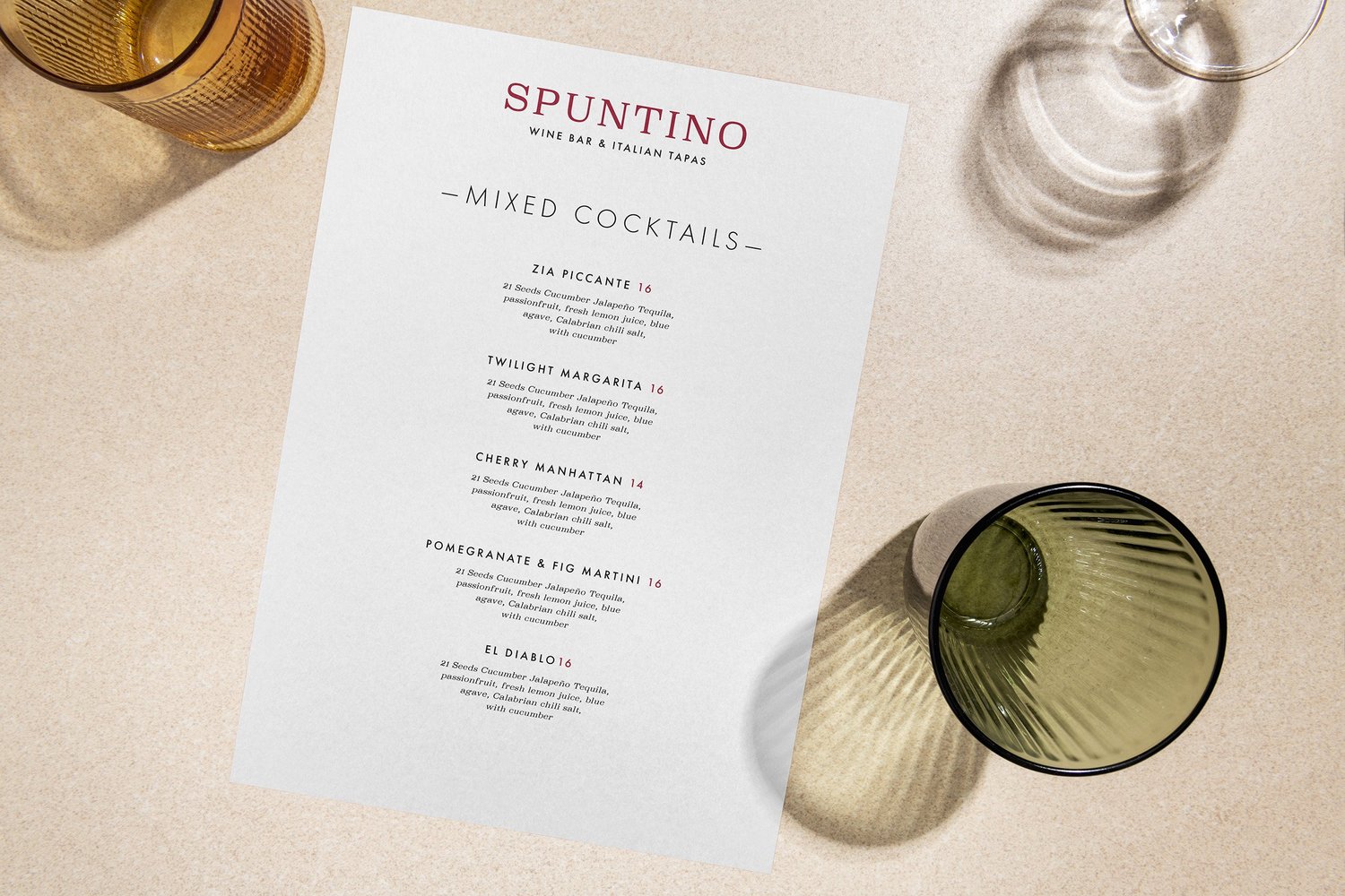 Spuntino | Brand Guidelines Redesign in Clifton, NJ