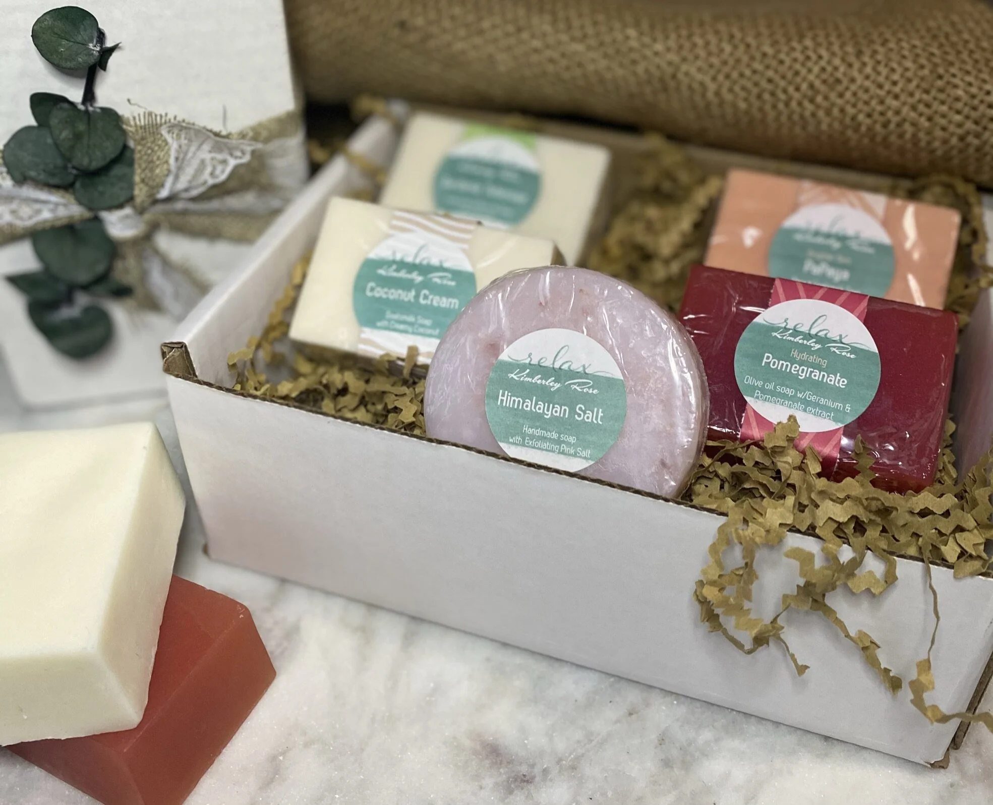 Spa Day Gift Box- The Works — Kimberley Rose Luxuries - Handcrafted ...