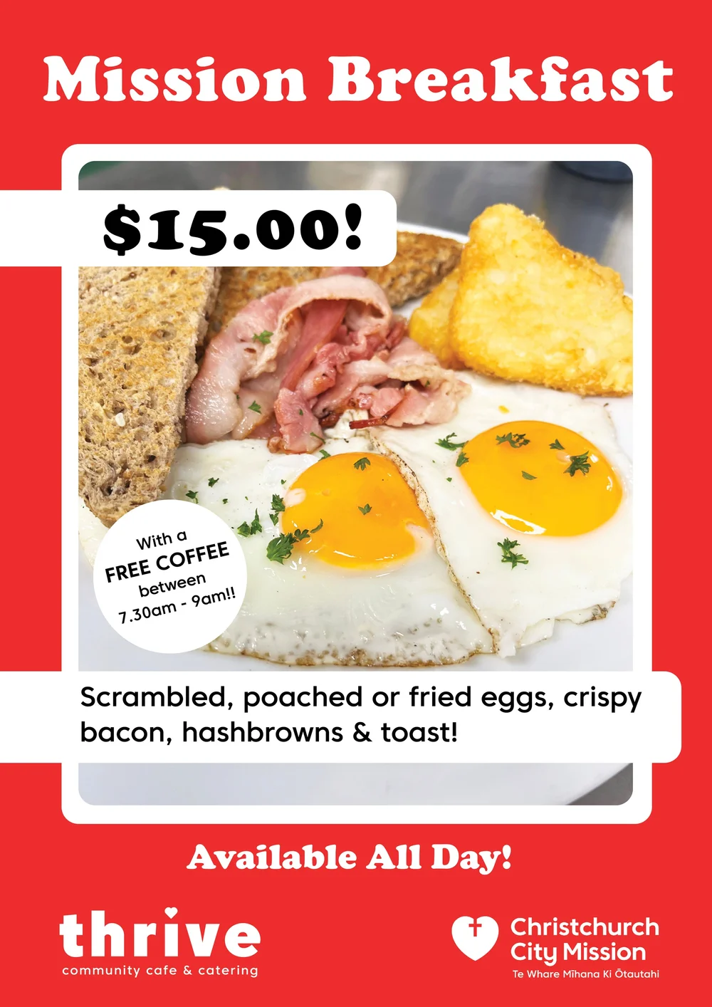 Menu 1 — Thrive Community Cafe & Catering