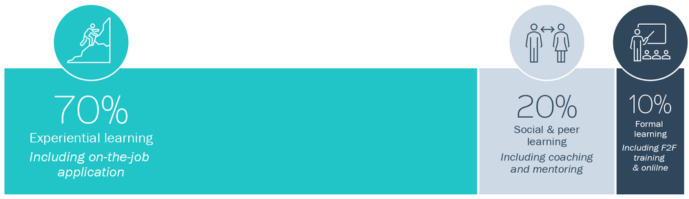 Why the 70:20:10 learning model is the key to successful development — Grist Consulting