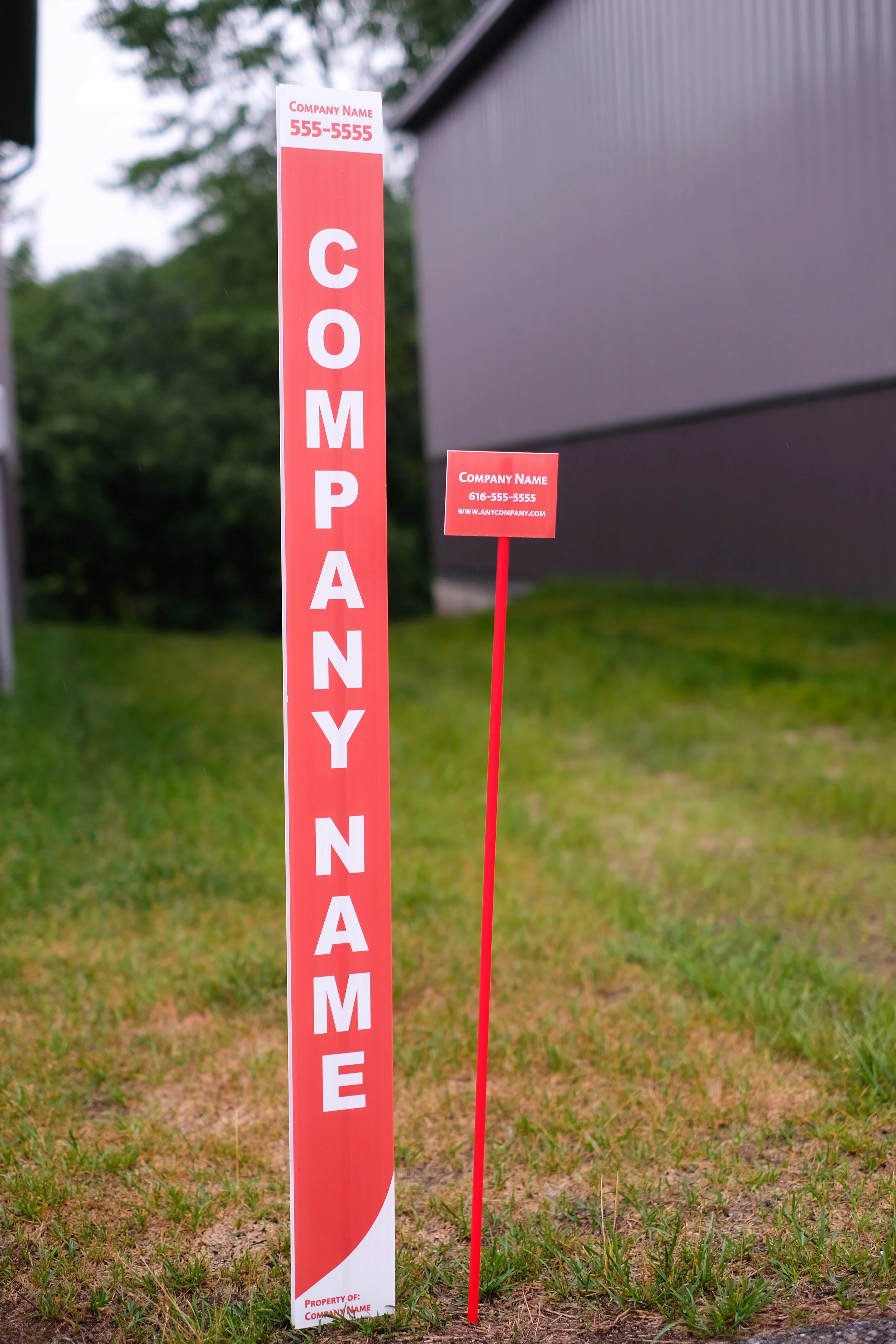 Custom Advertising Signs — Great Lakes Marking Products