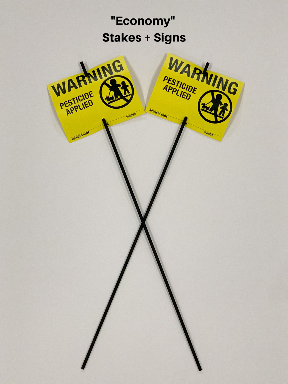 Lawn Treatment Application Stakes & Signs — Great Lakes Marking Products