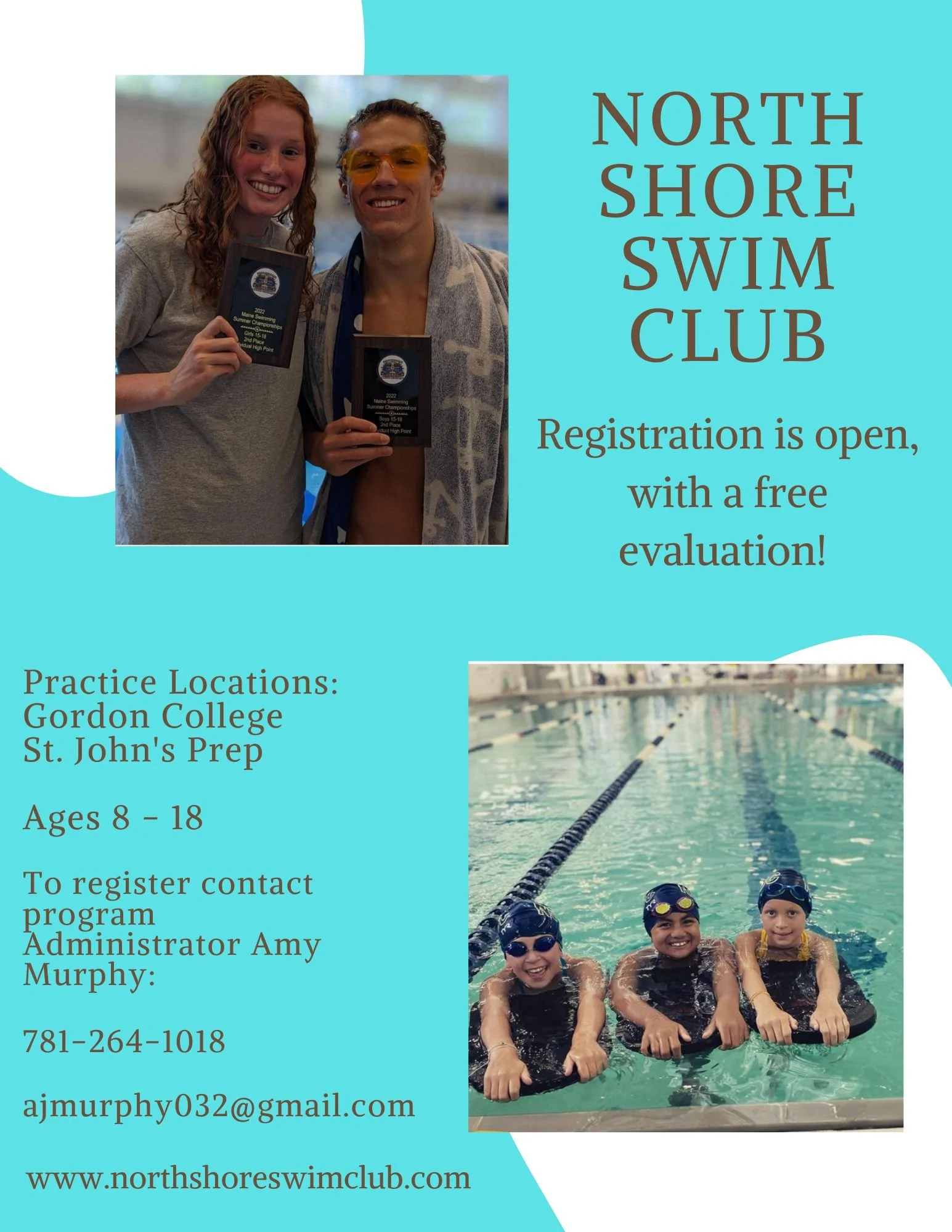 North Shore Swim Club Swim Lessons — Beverly Recreation Department