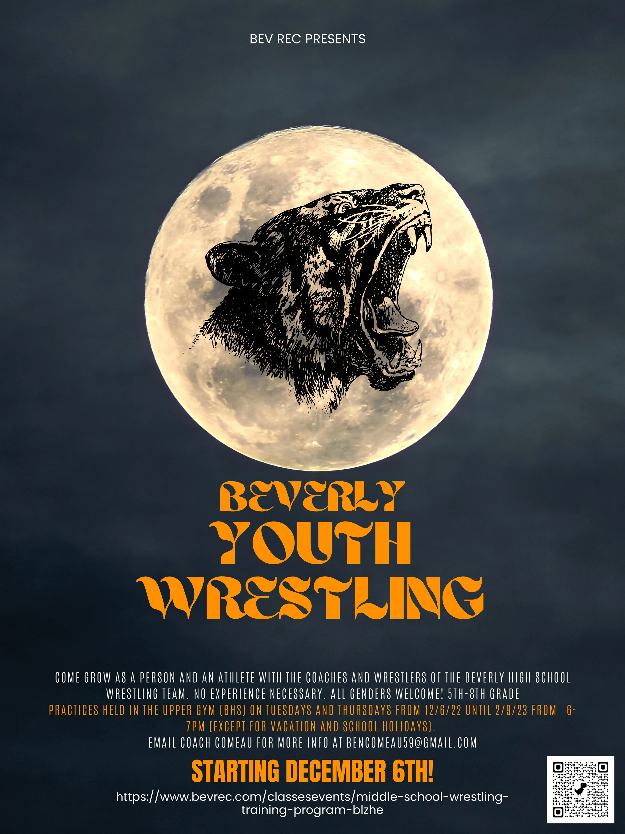 Beverly Youth Wrestling Program — Beverly Recreation Department