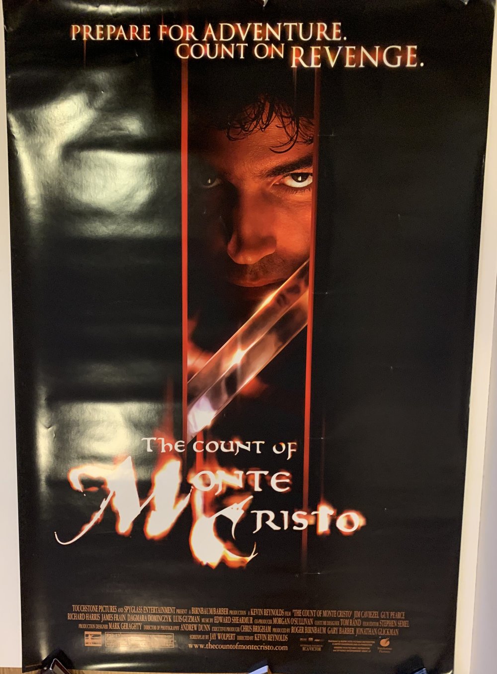 Count Of Monte Cristo Movie Poster
