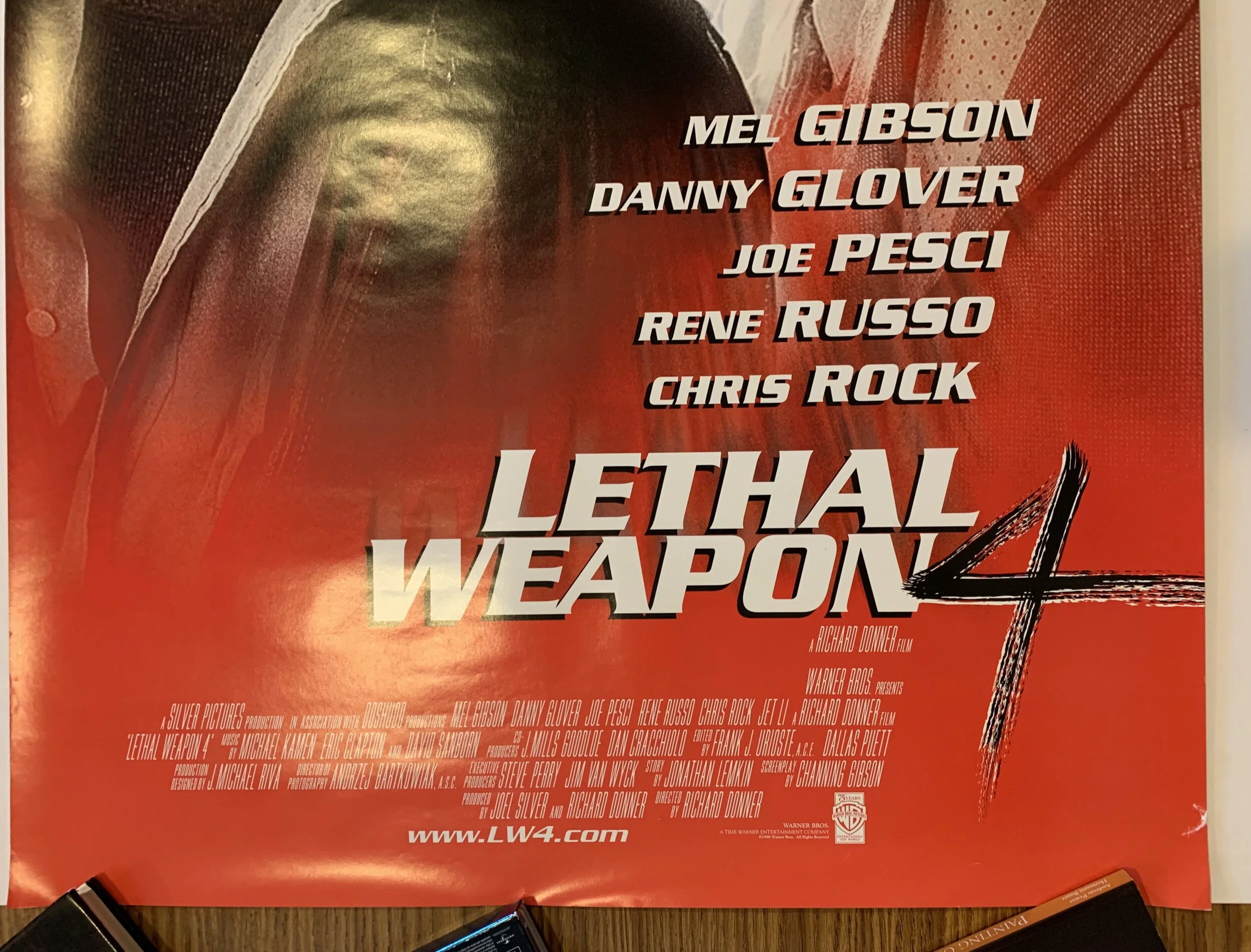 Lethal Weapon 4 Movie Poster