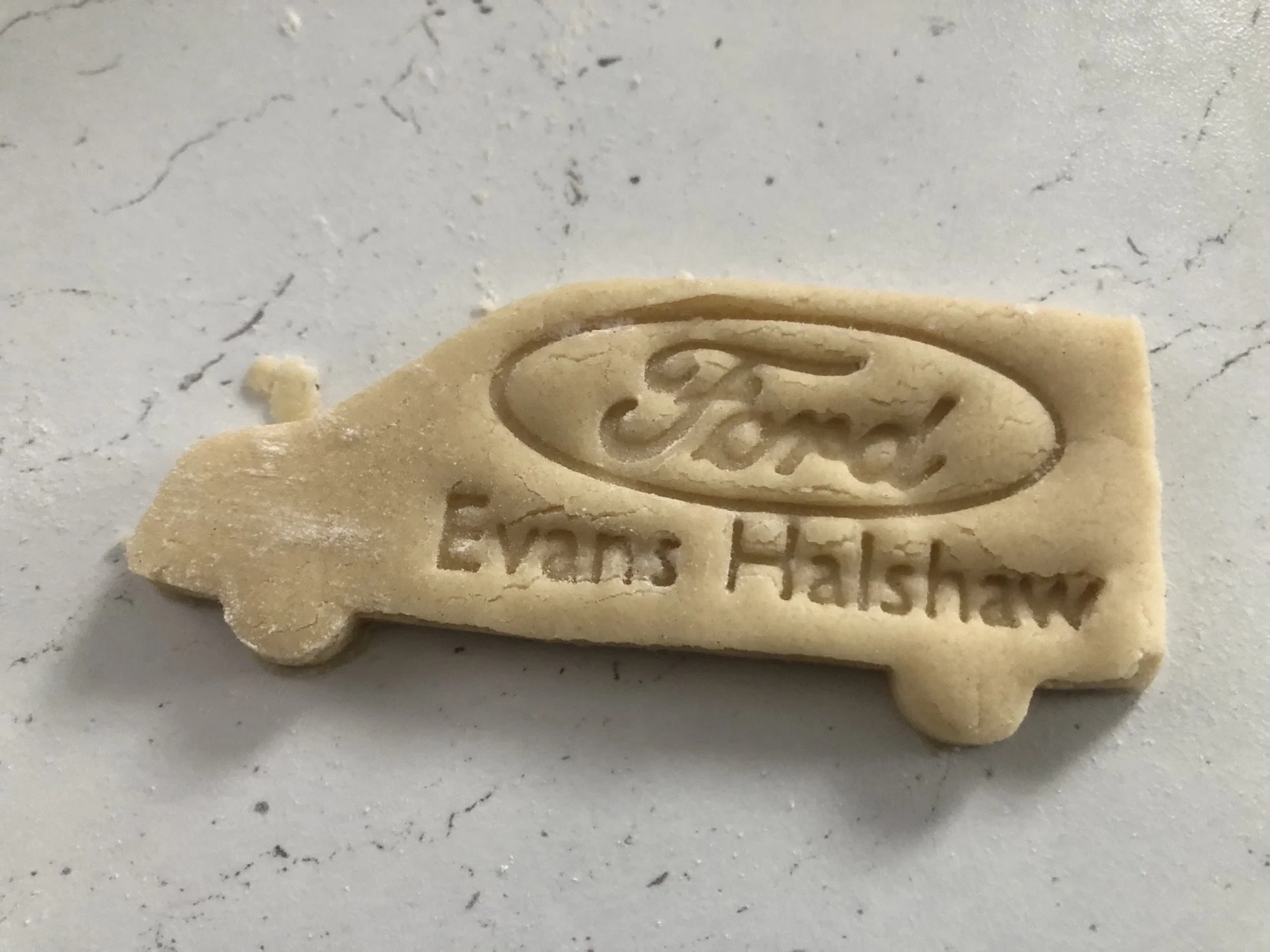 3D Printed Biscuits — Creme Brew Lait