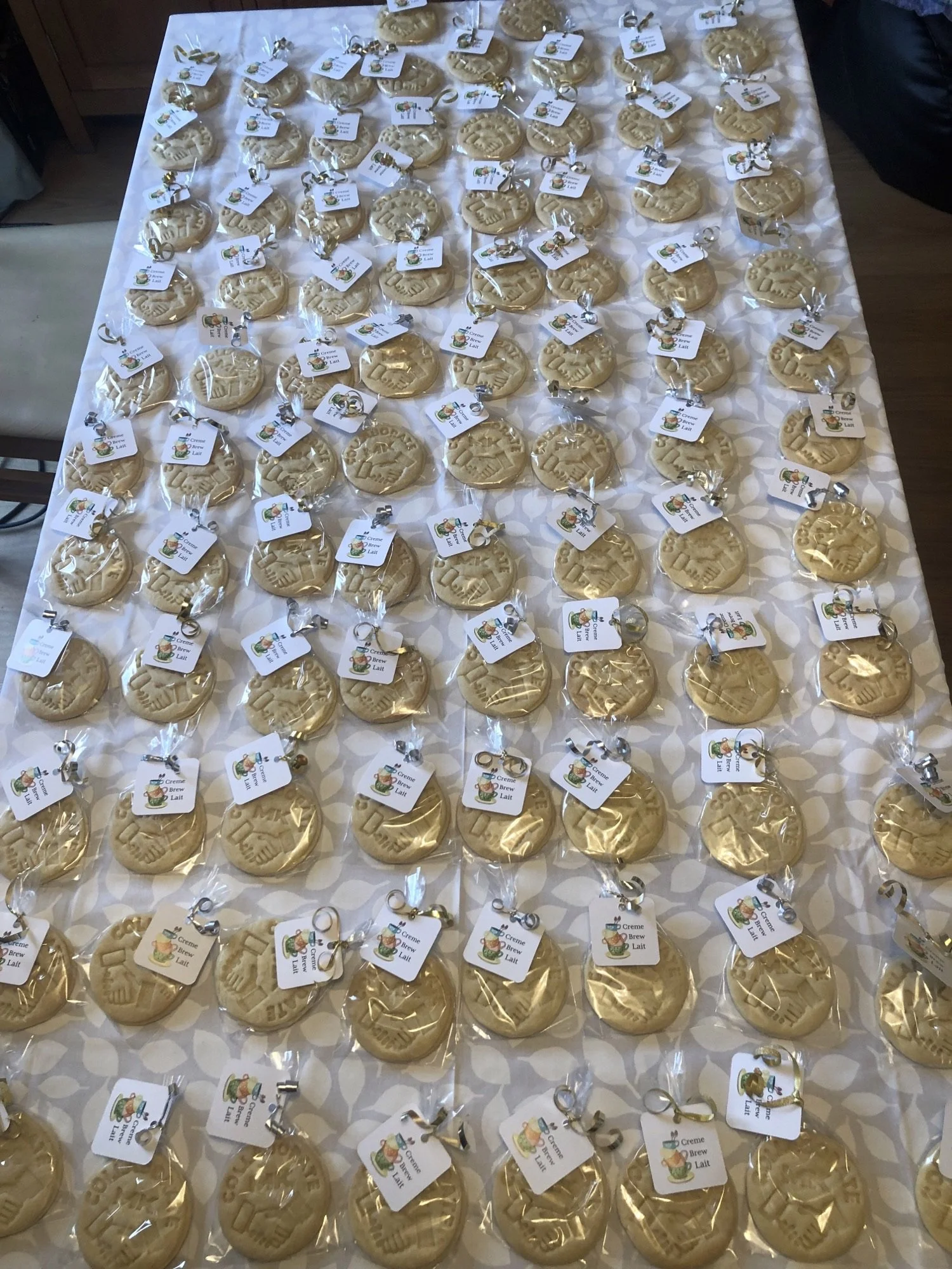 3D Printed Biscuits — Creme Brew Lait