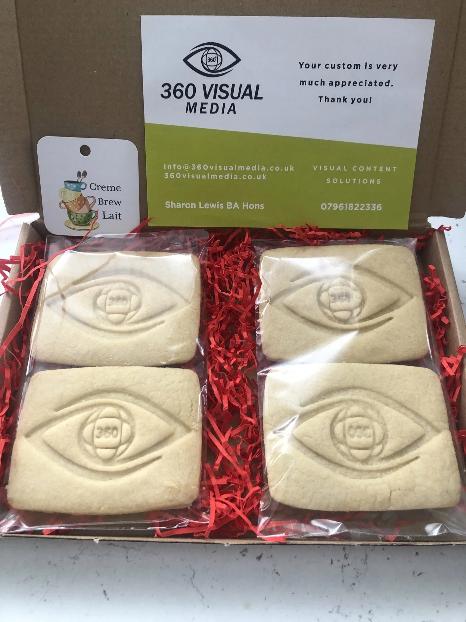 3D Printed Biscuits — Creme Brew Lait